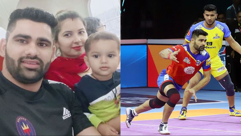 "First flight together" - Pardeep Narwal shares selfie with family on ...