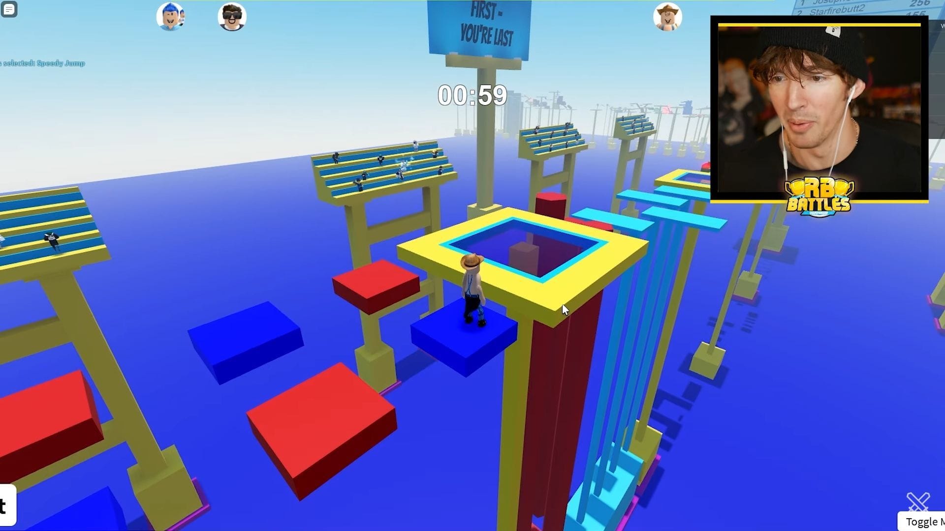 Flamingo vs Jayingee playing Roblox Wacky Wizards in RB Battles Season ...