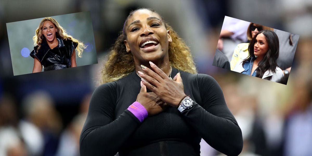 Serena Williams beats Beyonce and Meghan Markle to become second-most ...