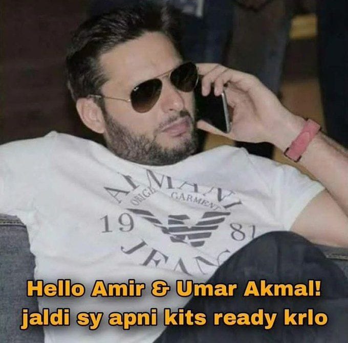Top 10 funny memes as Shahid Afridi becomes interim chief selector of ...