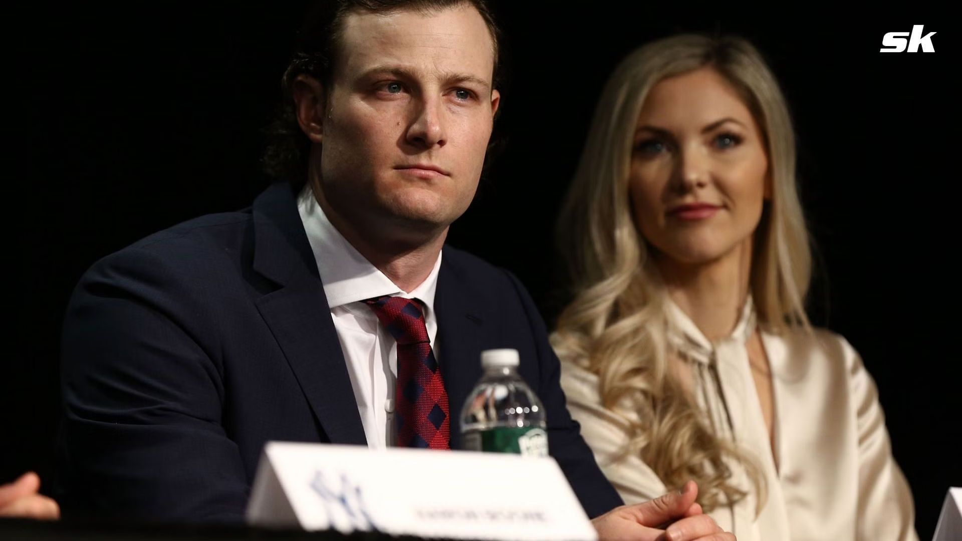 Gerrit Cole and his wife Amy Crawford celebrated Christmas awaiting ...