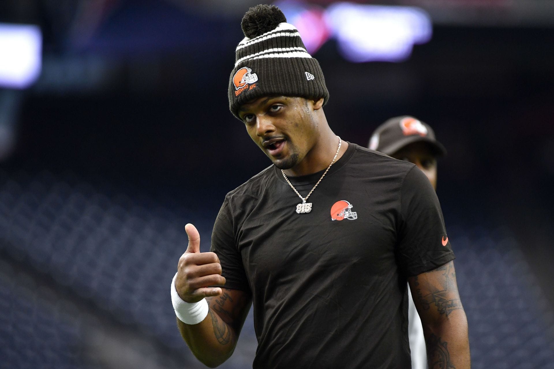 WATCH: Deshaun Watson garners boos and cheers as controversial NFL star ...