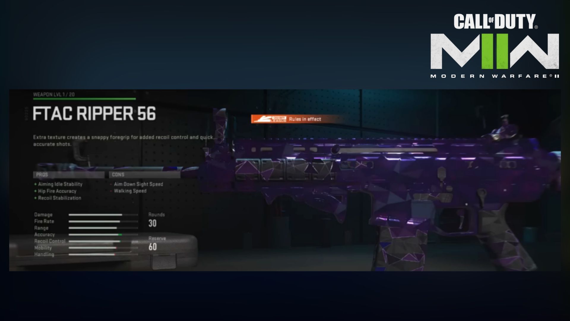 Modern Warfare 2 guide: How to unlock FTAC Ripper 56 in Season 1 Reloaded