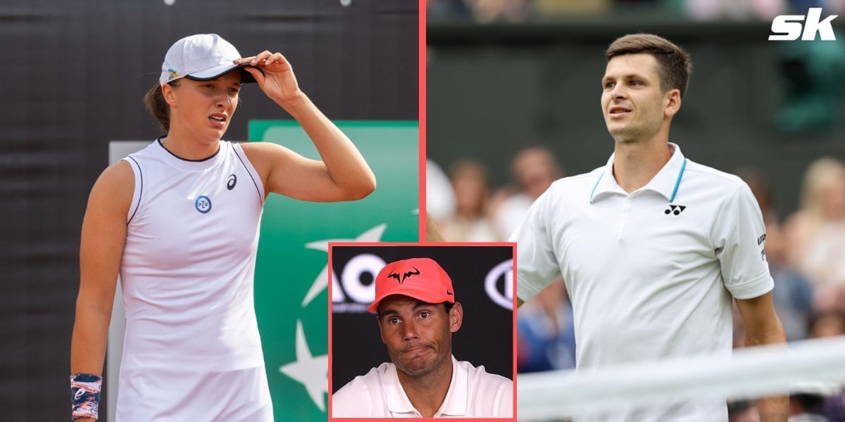 "Bet Iga brings up Rafa unprovoked around groups of people" - Tennis fans amused by Hubert ...