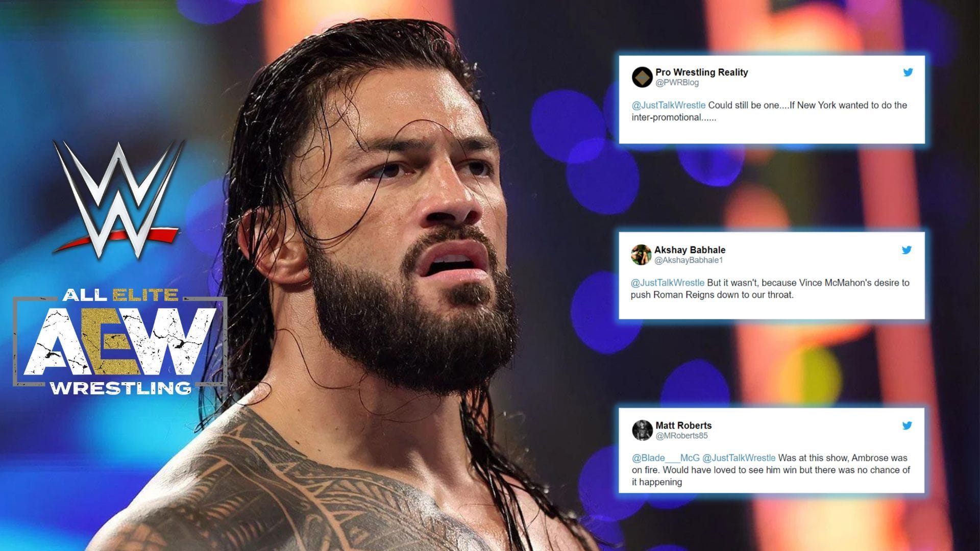 "Held him back so [Roman] Reigns could have the floor" - Twitter ...