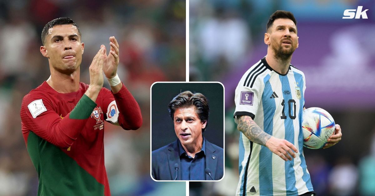 “It destroys the good” – Shah Rukh Khan’s response to fan asking why Cristiano Ronaldo is better ...