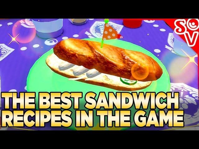 All Exp. Point Power Sandwiches and their recipes in Pokemon Scarlet ...