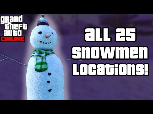 GTA Online Snowmen rewards players with $125K in Festive Surprise update