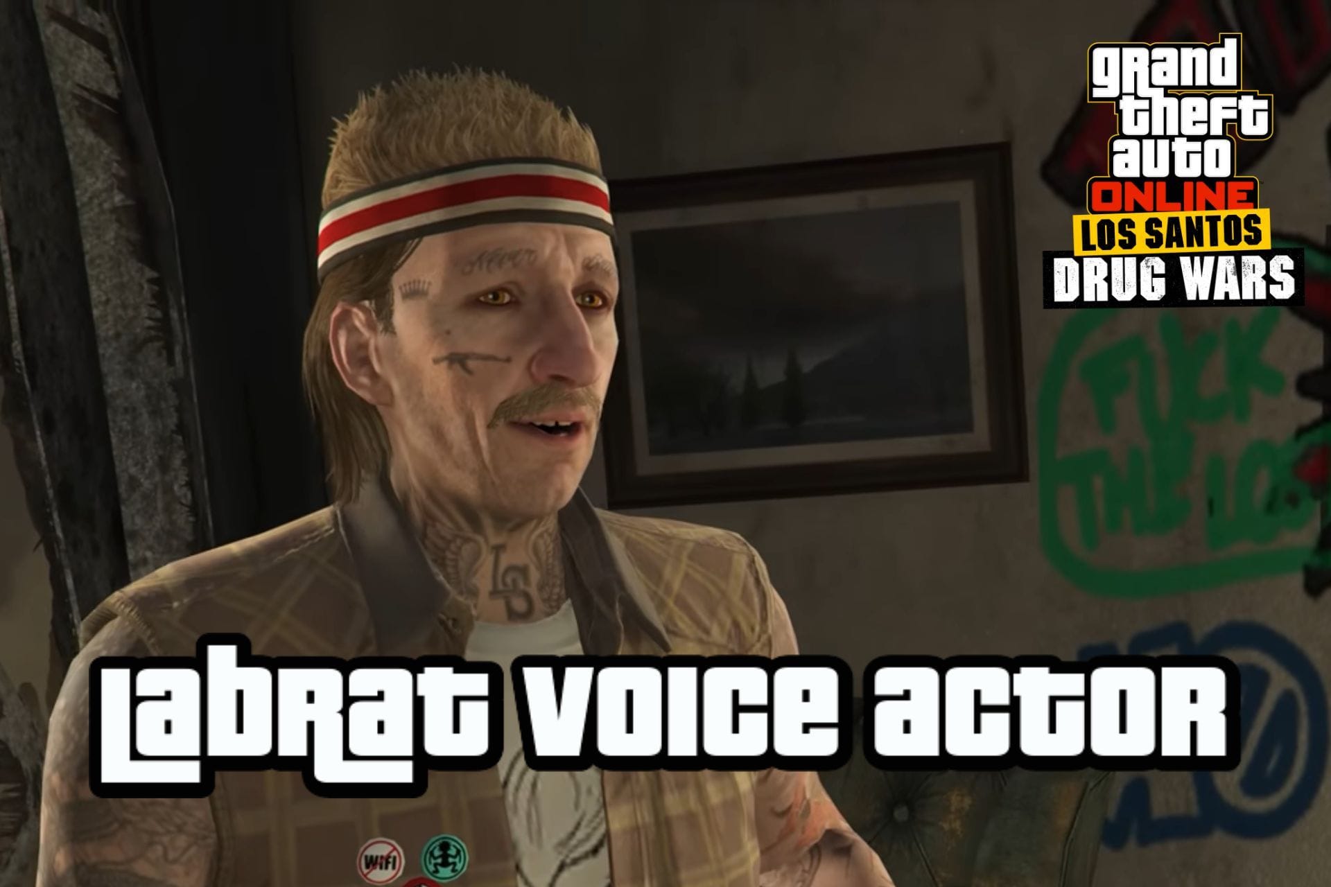 Who plays the role of Labrat in GTA Online Los Santos Drug Wars update?