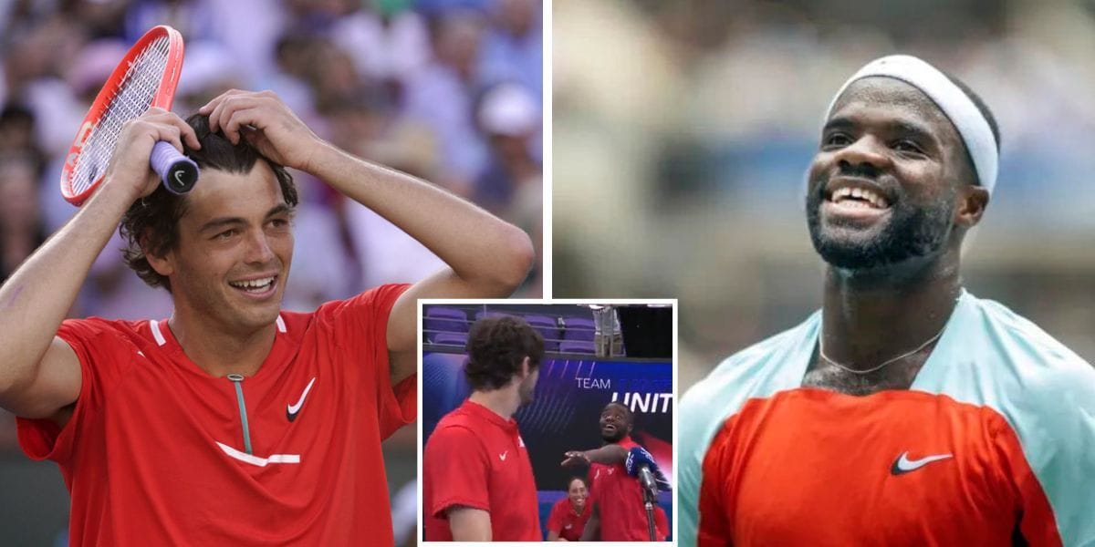 "When he grabbed my shorts, thought it was all over" - Taylor Fritz jokes about knocking out ...