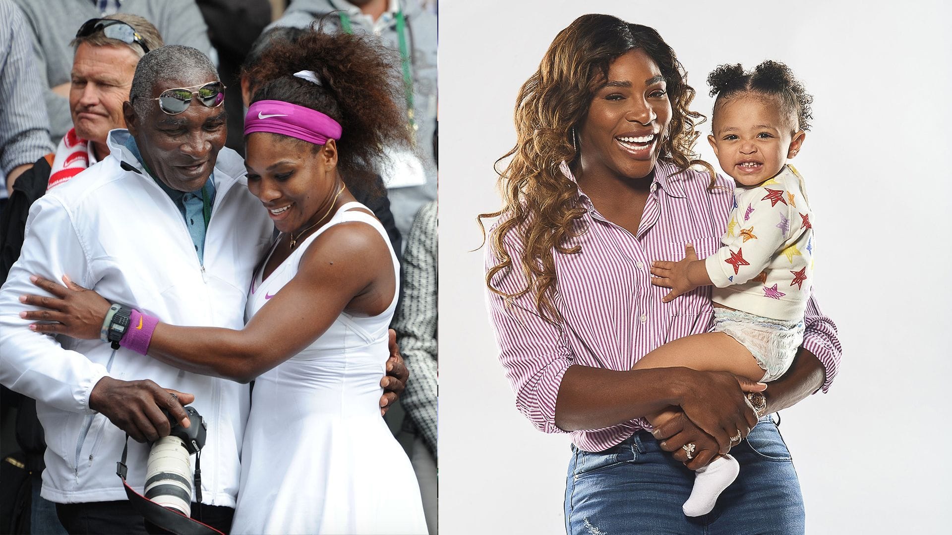Serena Williams' father Richard impressed with his granddaughter ...