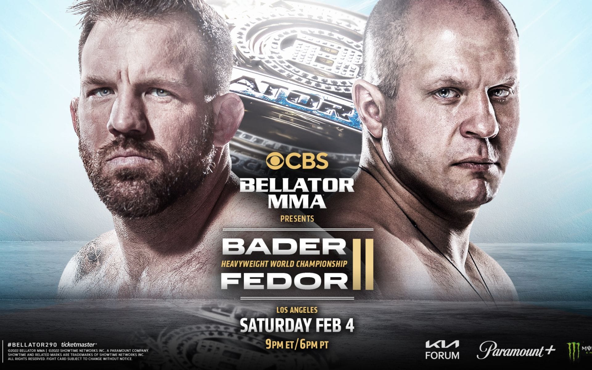Ryan Bader: Ryan Bader and Fedor Emeliananko will face off for the ...