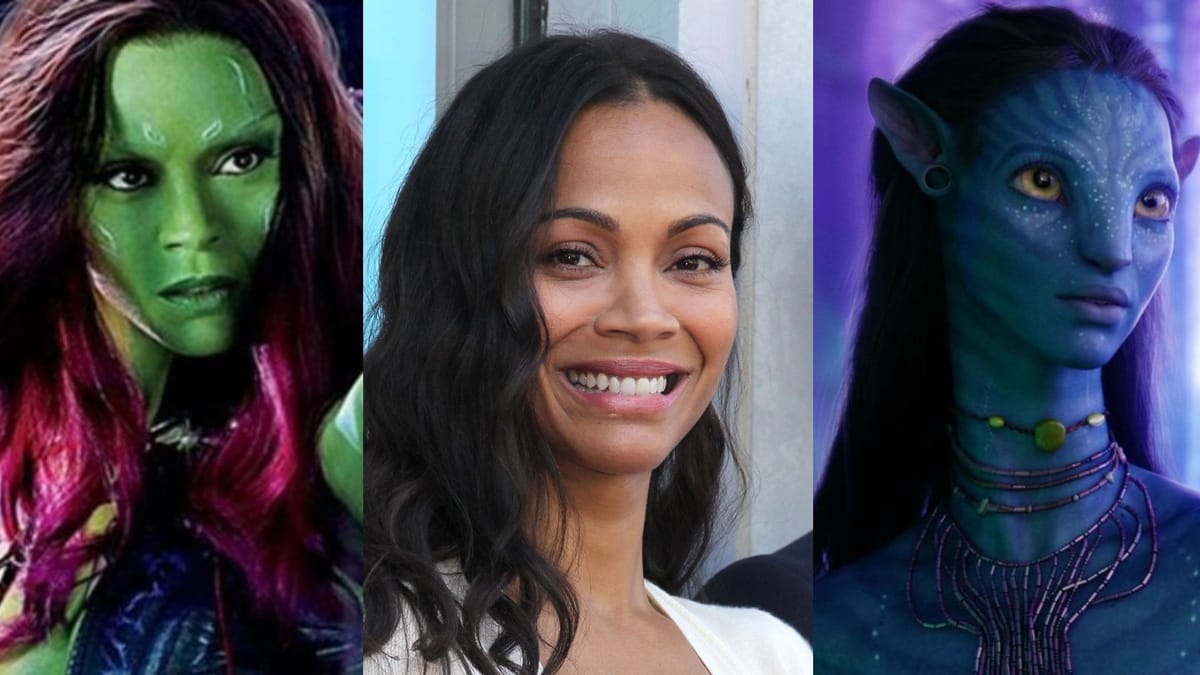 Gamora star Zoe Saldana makes history as the only actor to feature in ...