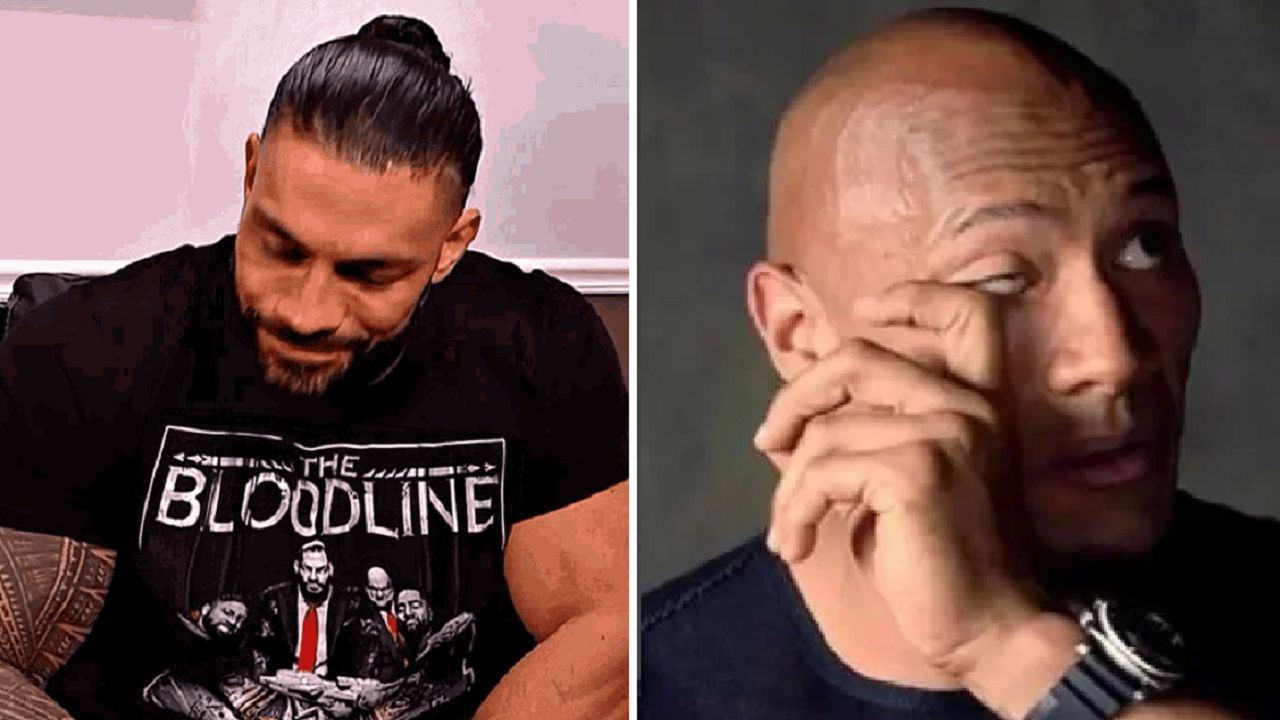 Roman Reigns reacts to disappointing update on The Rock's WrestleMania ...