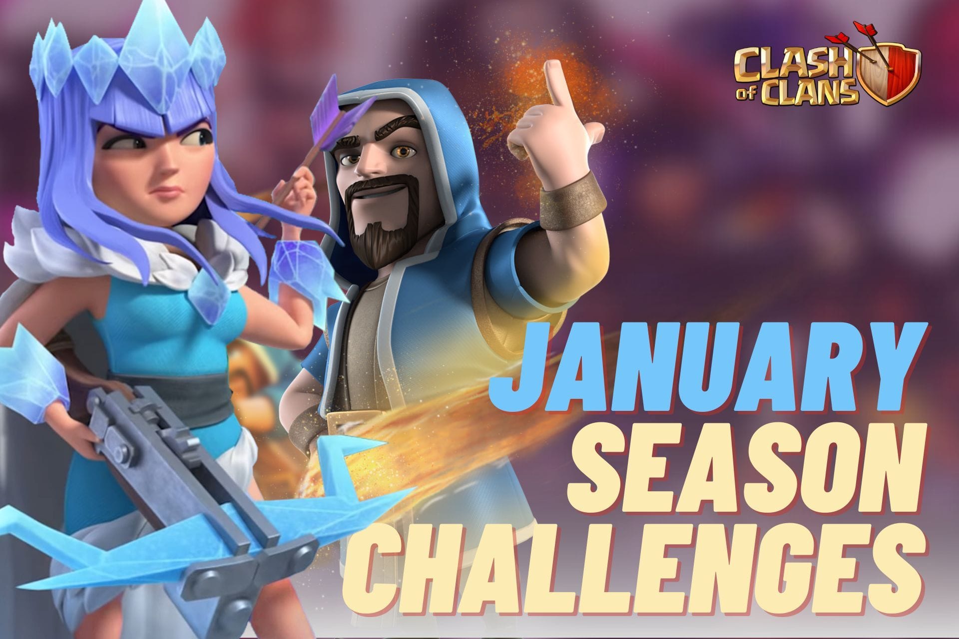 January Season Challenges in Clash of Clans: Information, rewards, and more