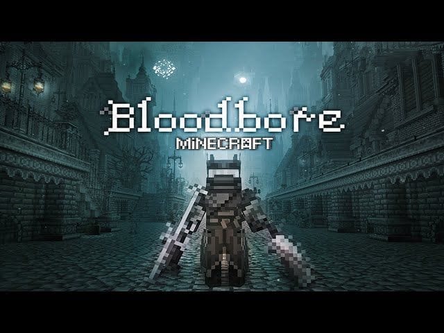 Minecraft player brings Yharnam from Bloodborne to life in block form