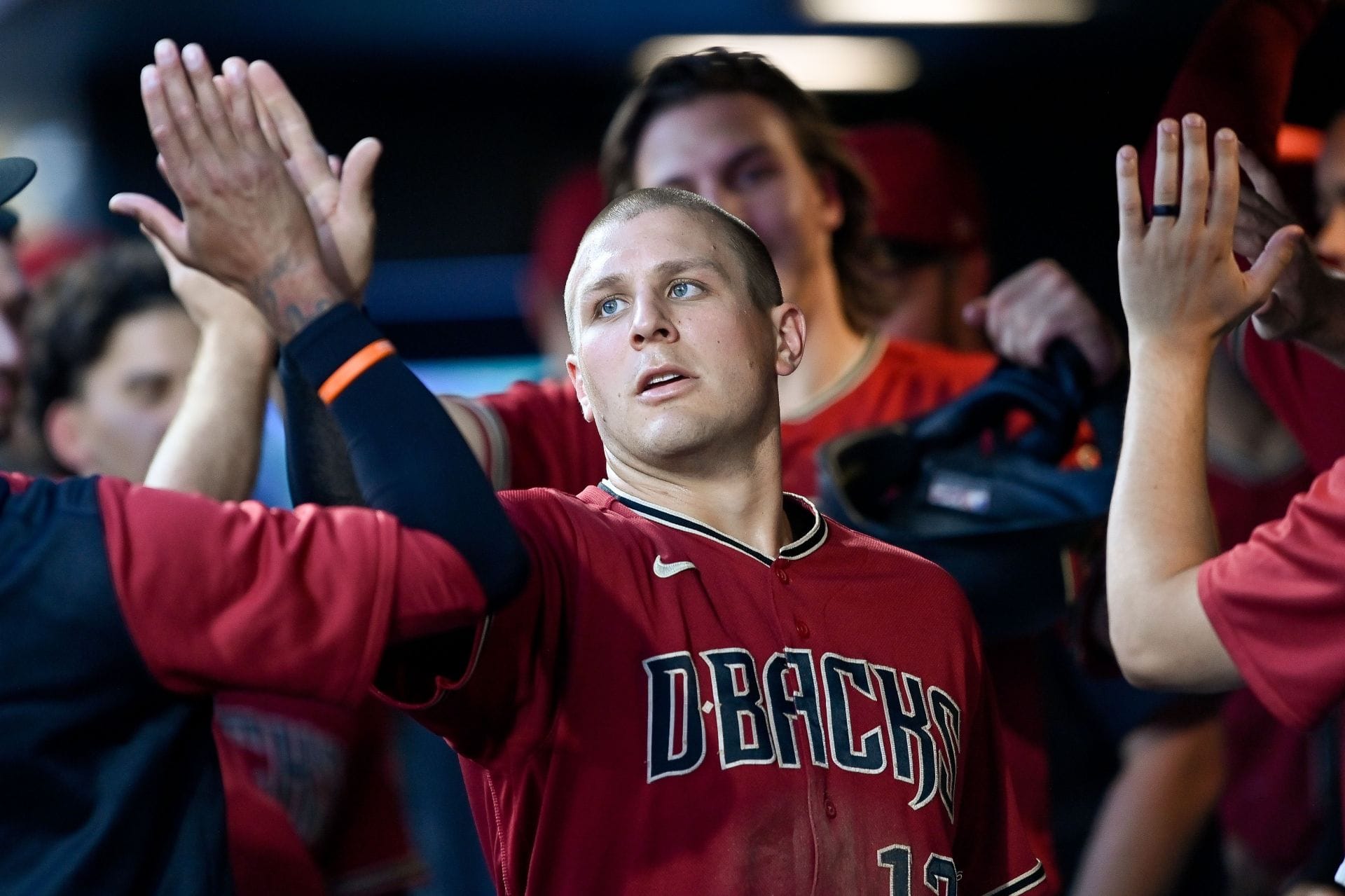 Was Daulton Varsho's father a MLB player?