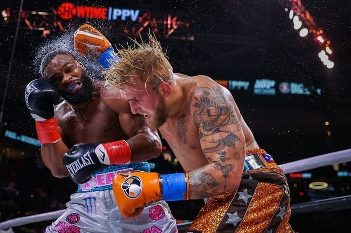 Tyron Woodley vs. Jake Paul record, winner, highlights