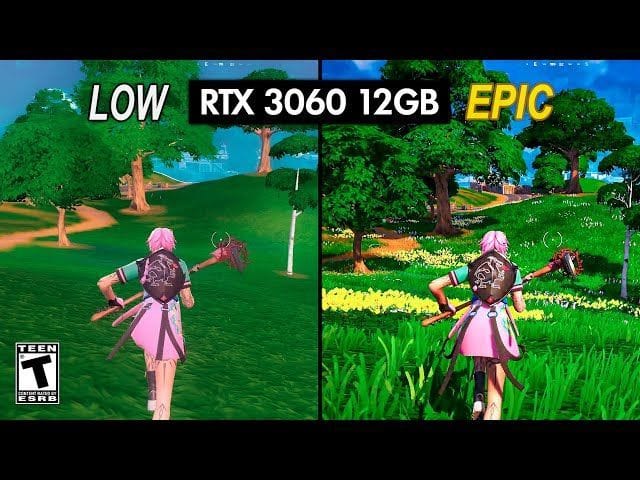 Best Fortnite graphics settings for Nvidia Geforce RTX 3060 and RTX ...