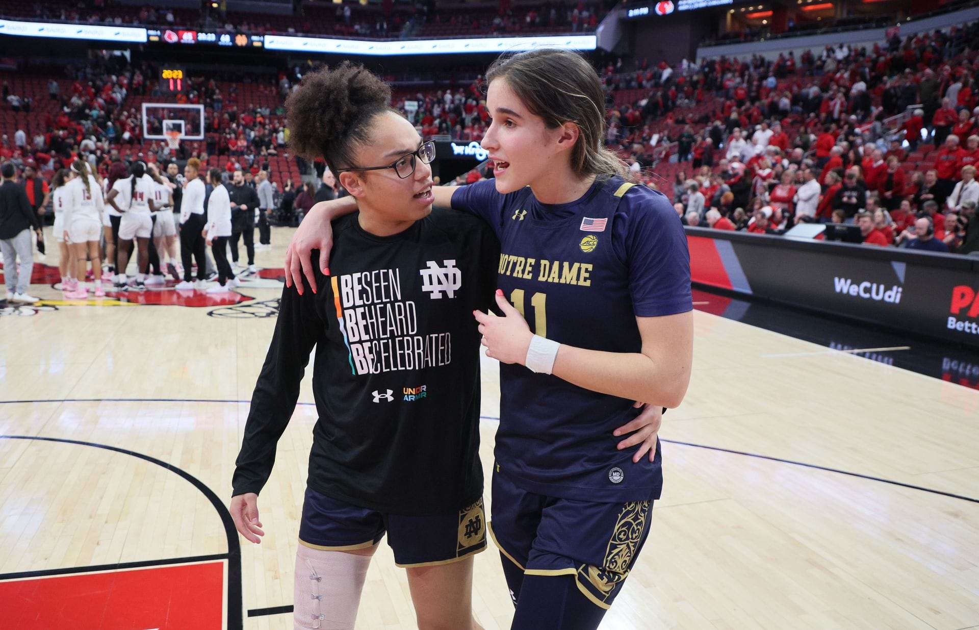 What happened to Olivia Miles? Concerning knee injury video of Notre Dame basketball player surfaces