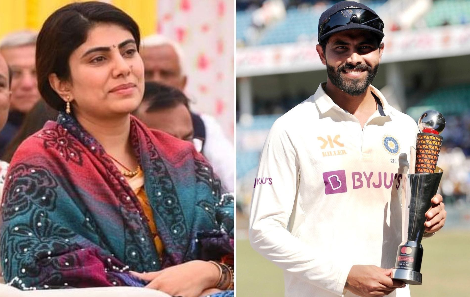 "Cricket is his top priority" - Ravindra Jadeja's wife Rivaba opens up ...