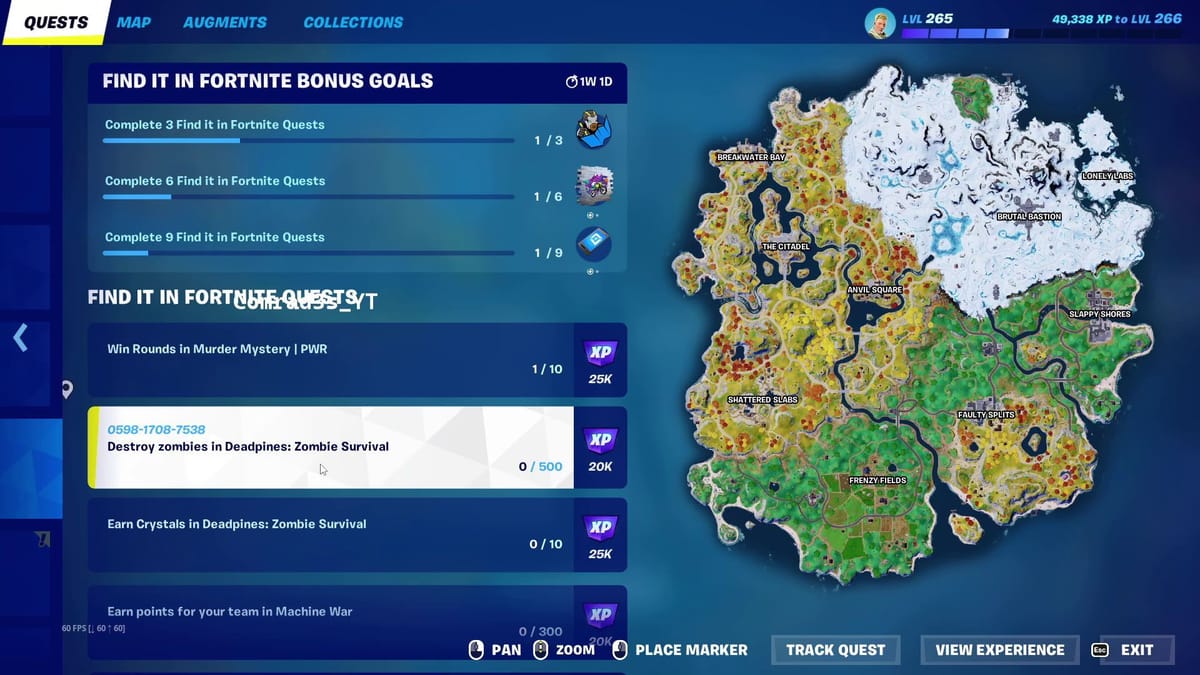 Fortnite: How to destroy Zombies in Deadpines: Zombie survival?