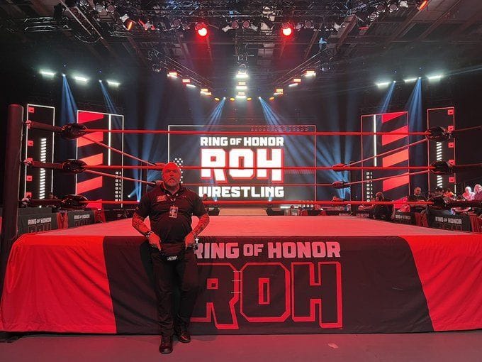 Legendary WWE personality shows up at ROH TV tapings this week