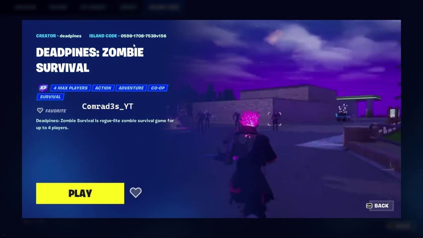 Fortnite: How to destroy Zombies in Deadpines: Zombie survival?
