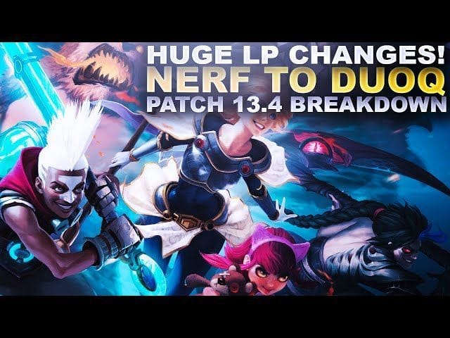 Massive Ranked changes introduced with the League of Legends patch 13.4 ...