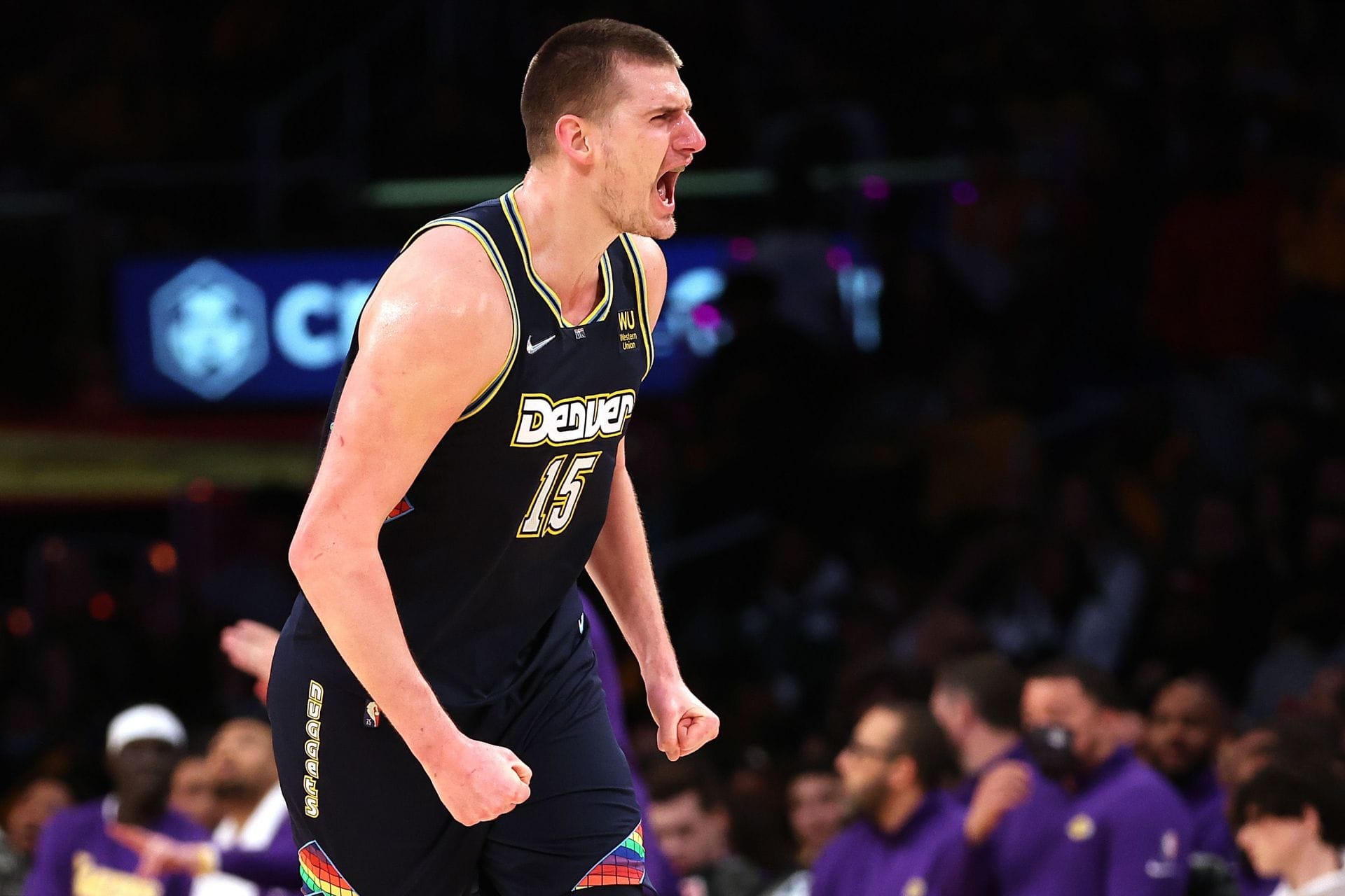 "How the Joker got his scars?" - Nikola Jokic scratches on arms spark ...