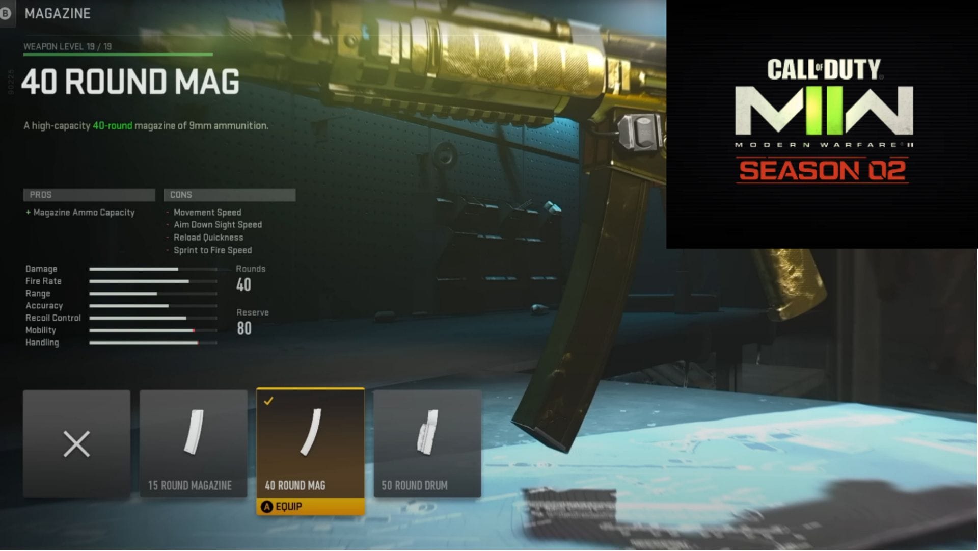 Best Modern Warfare 2 Lachmann Sub loadout for Season 2