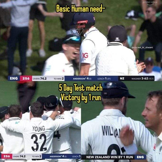 ENG vs NZ: "Where is Bazball?"- Top 10 funny memes after New Zealand ...