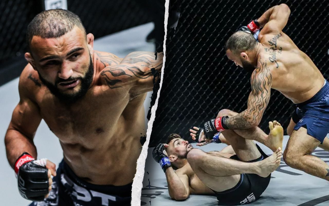 WATCH: John Lineker unloads on Troy Worthen with a flurry of punches
