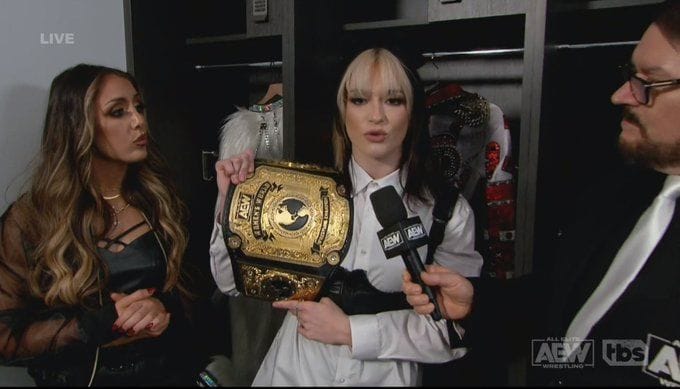 Is reigning AEW Women's World Champion Jamie Hayter dating anyone?