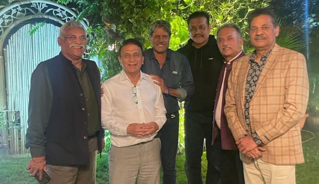"Great dinner, great conversations and a great evening"- Sunil Gavaskar ...