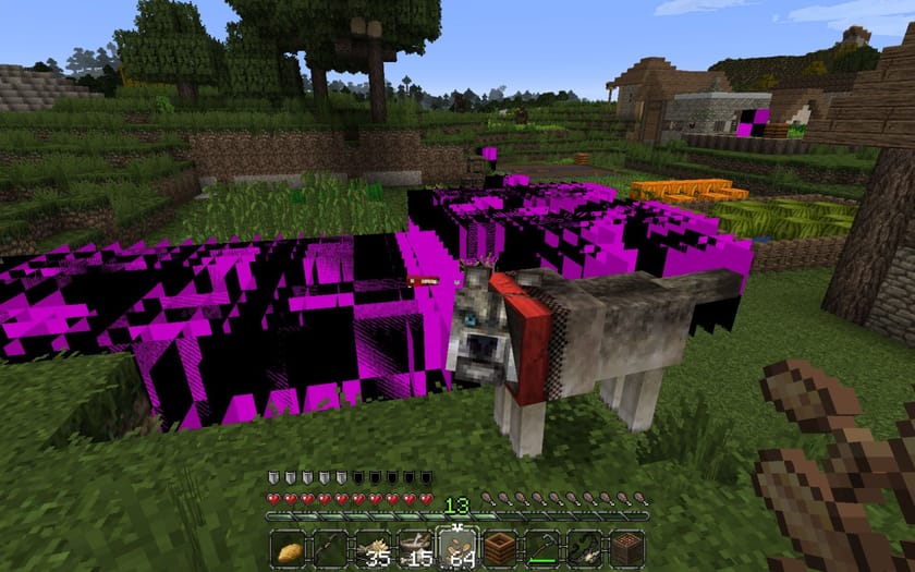 How to fix corrupted textures in Minecraft Java