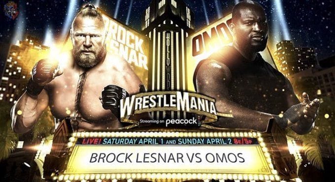 How tall are WWE stars Brock Lesnar and Omos? Real heights revealed ...