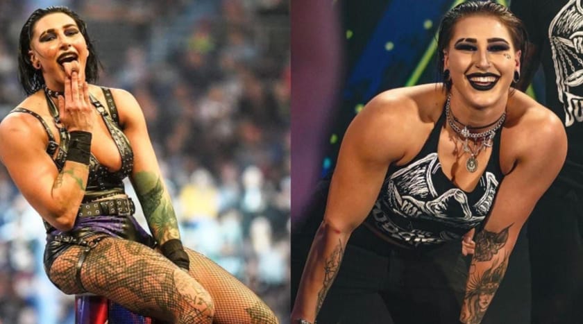 At some point Rhea Ripley must bring her man back to WWE to face this ...