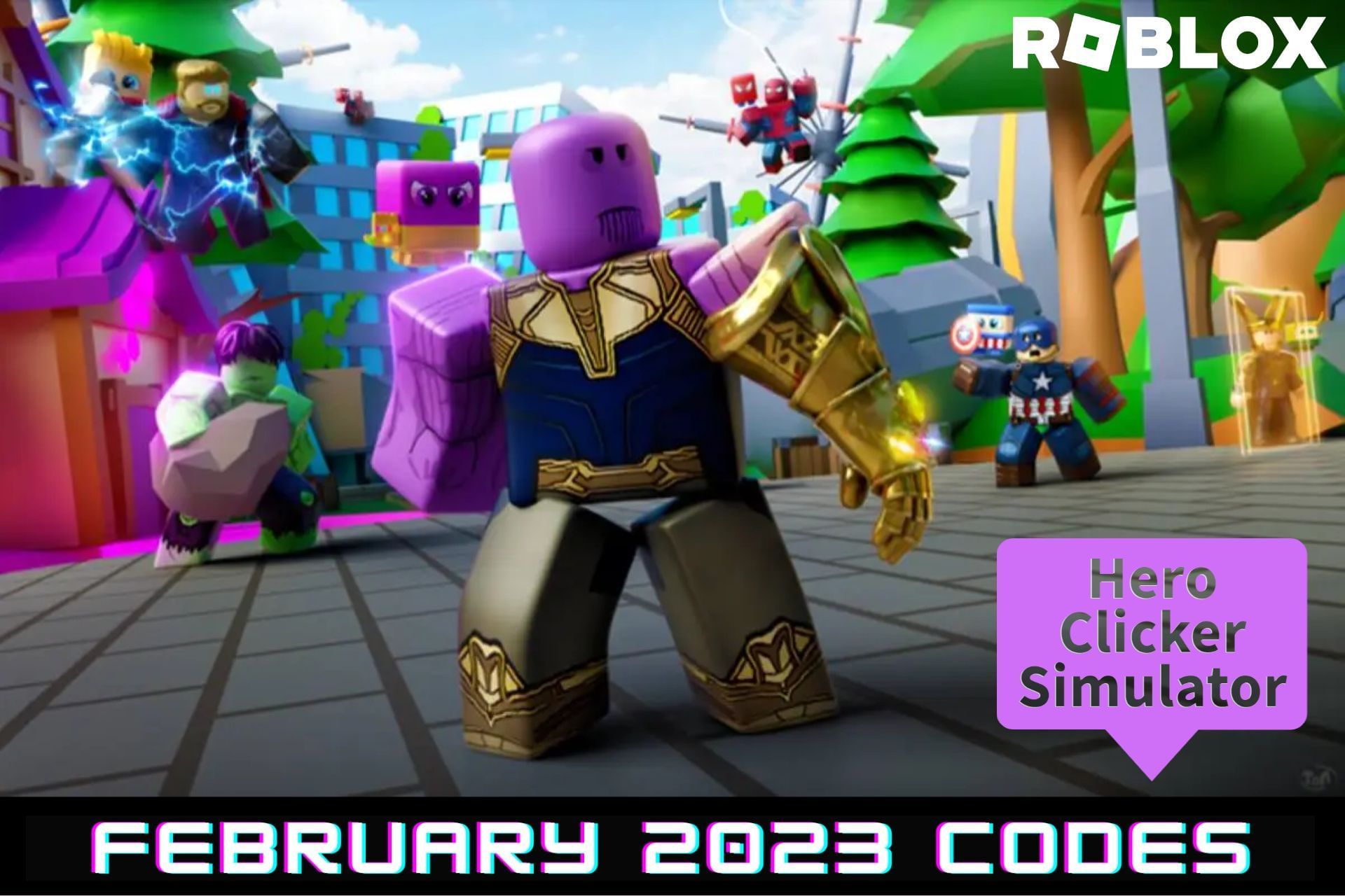 Roblox Hero Clicker Simulator codes for February 2023: Free clicks and ...