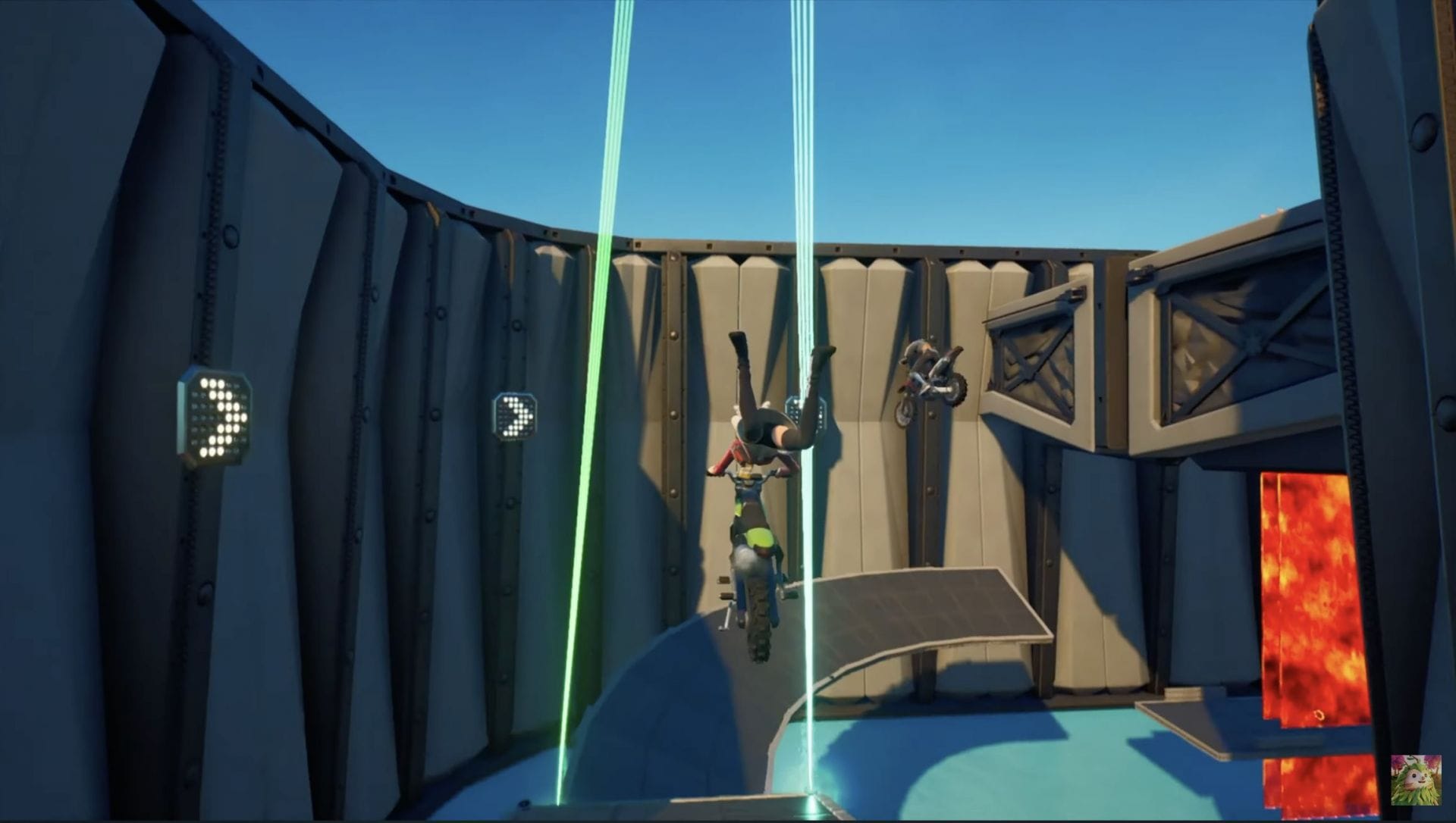 Fortnite: How to reach checkpoints in 75-level motorcycle deathrun