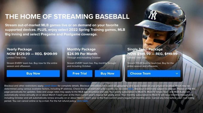 How to avail MLB.TV Military Discount in 2023? Subscription details ...