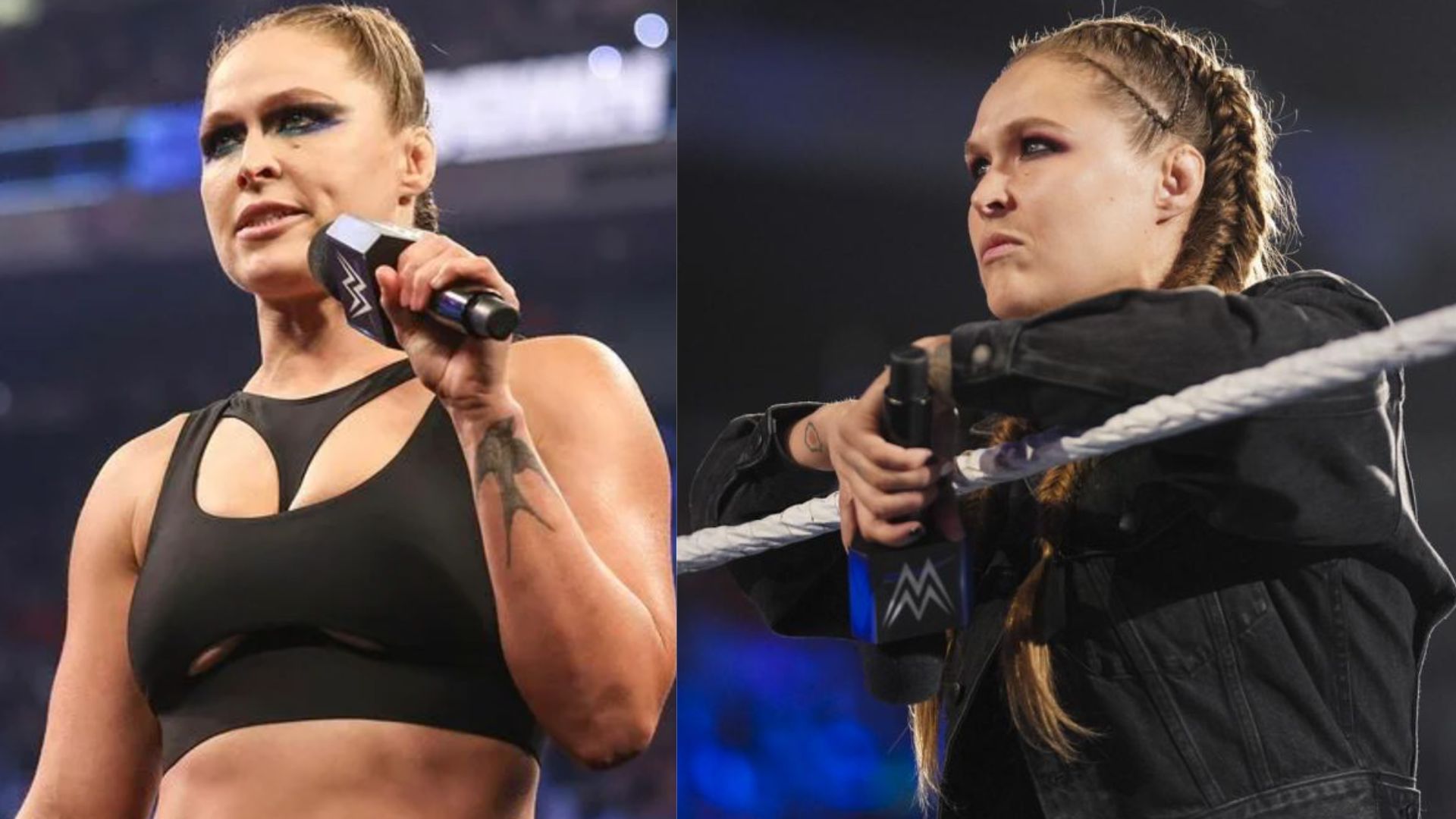 WWE: "Watching you get your a** beat" - Ronda Rousey emphatically ...