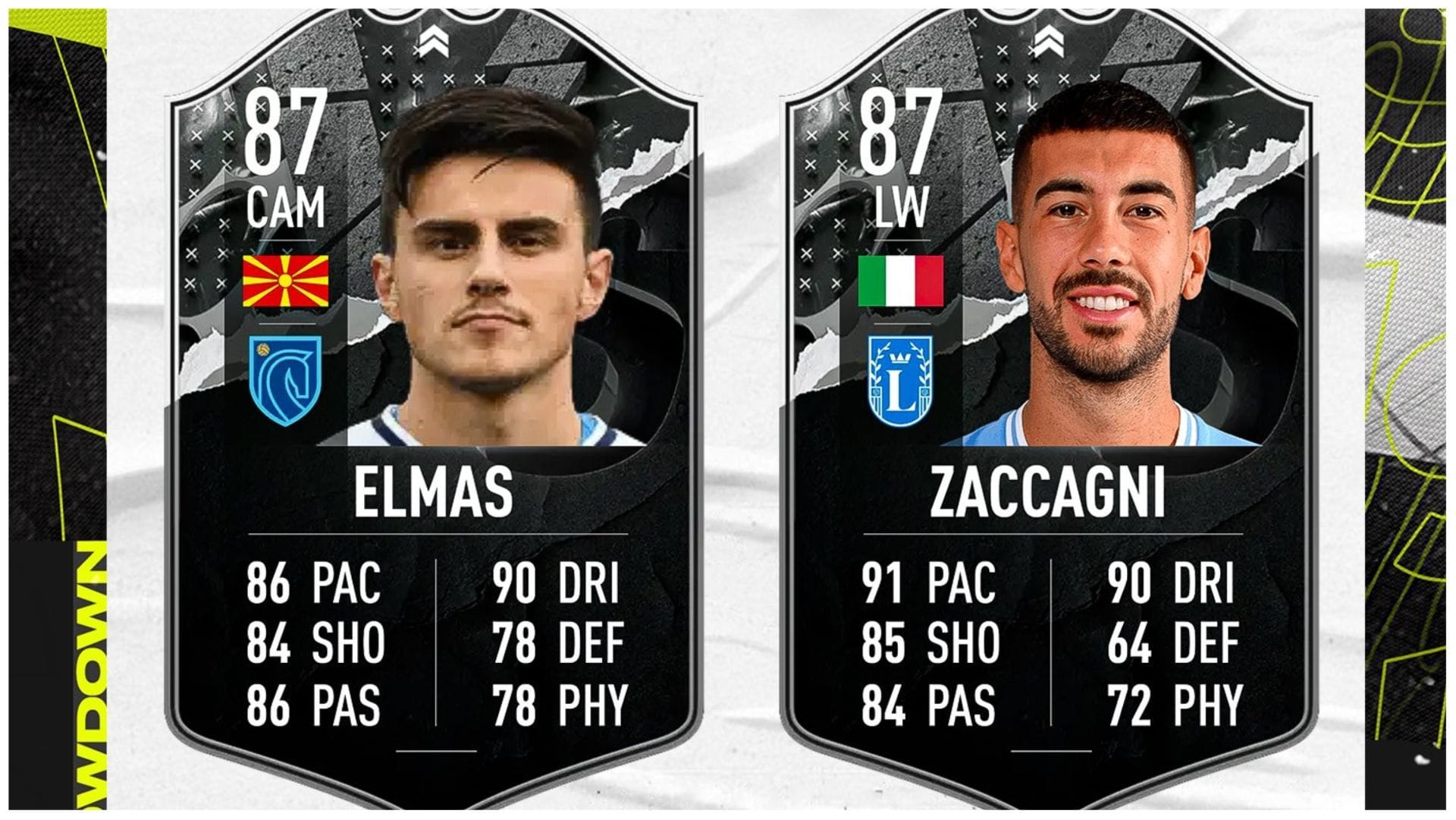 FIFA 23 leak reveals Elmas and Zaccagni as an upcoming Showdown SBC in ...