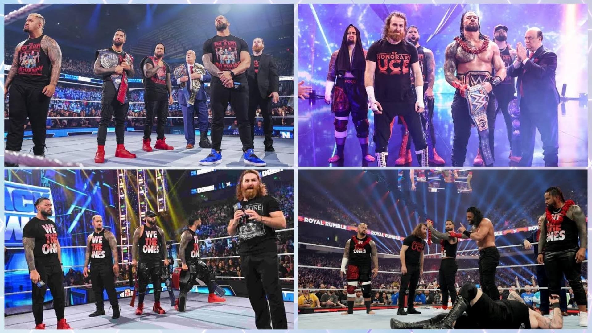 "Perfect storytelling right here" - WWE Universe reacts as Bloodline ...