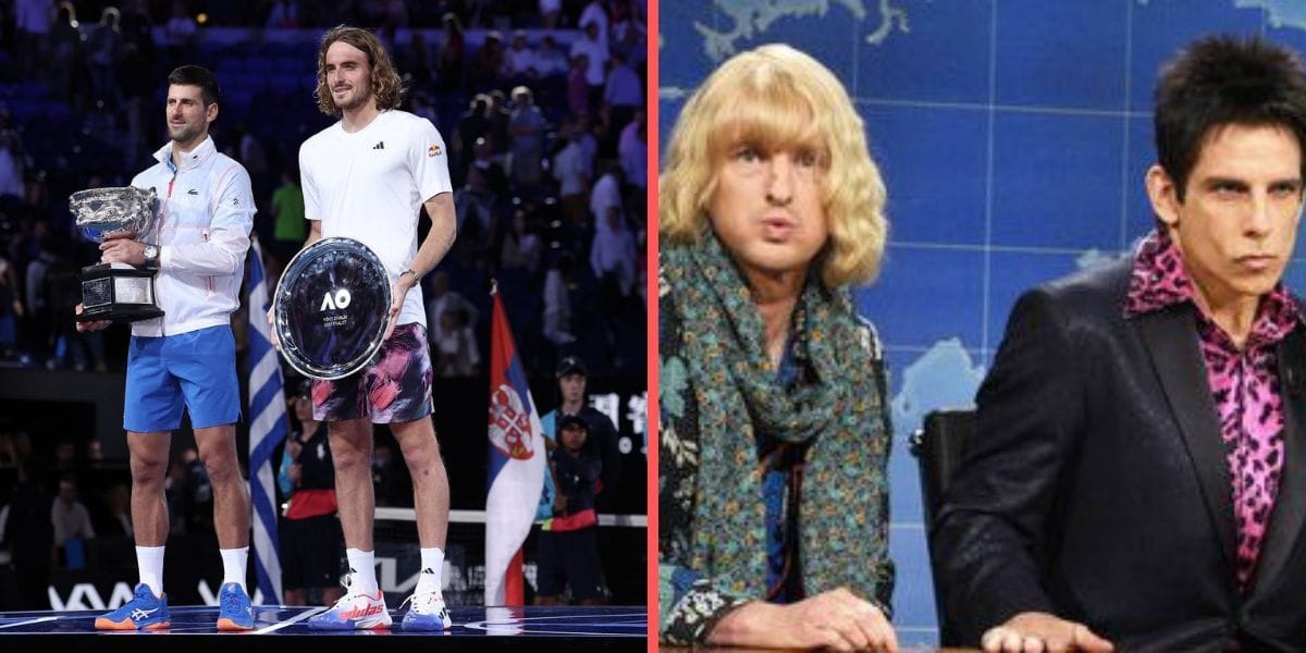 Novak Djokovic blown away by 'accurate' meme comparing him and Stefanos ...