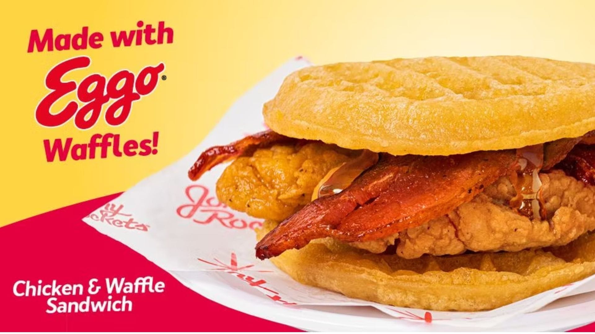 Johnny Rockets introduces new Eggos Chicken and Waffle Sandwich for a ...
