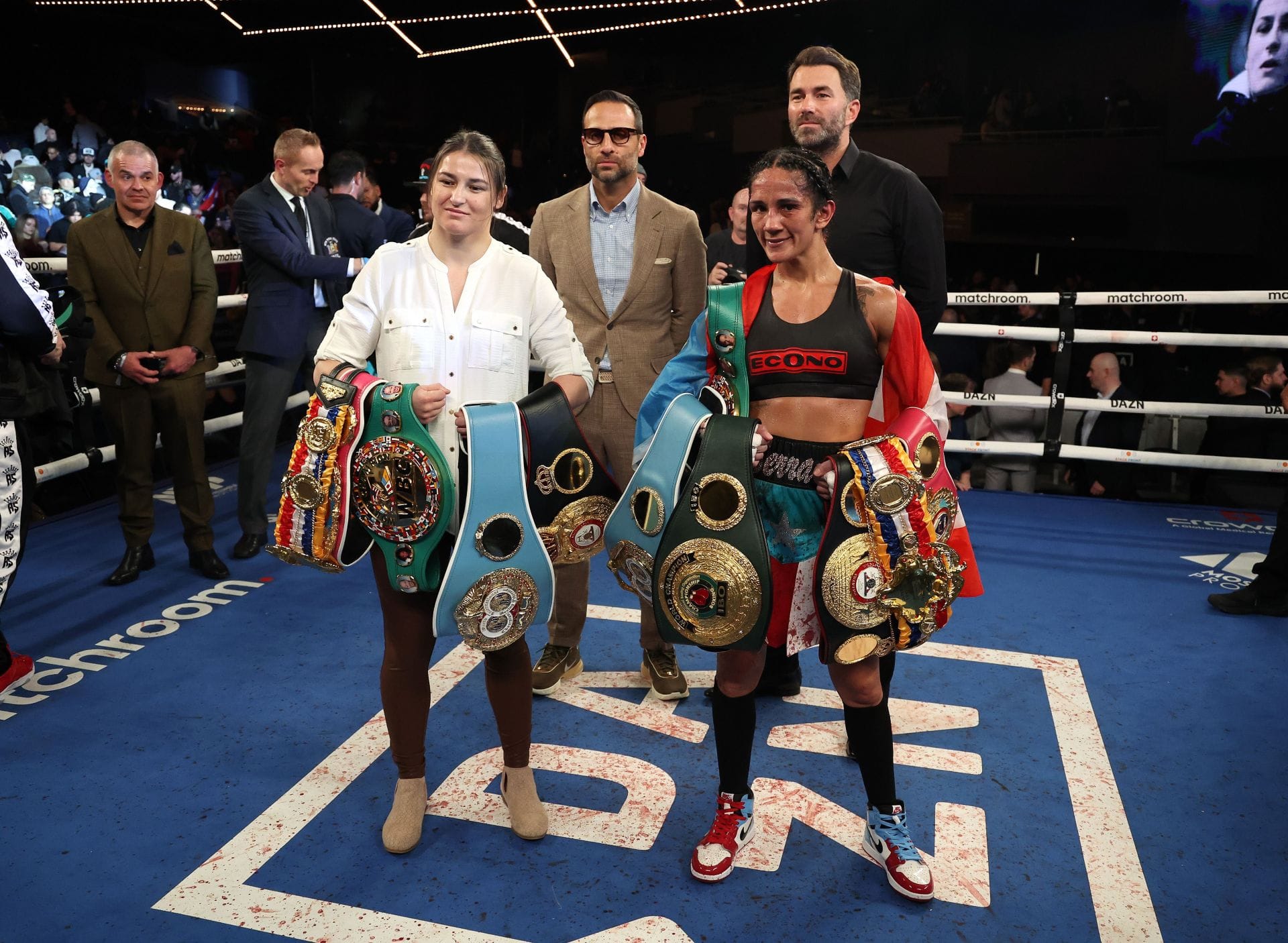 Katie Taylor vs. Amanda Serrano rematch officially announced - date and ...