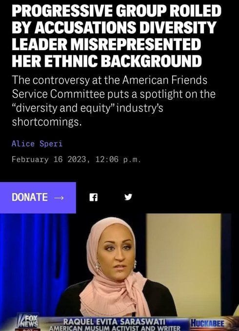 “New Rachel Dolezal just dropped”: Raquel Evita Saraswati heritage ...