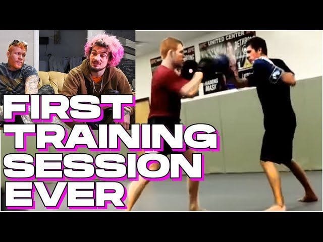 Sean O'Malley reacts to first-ever training session with coach