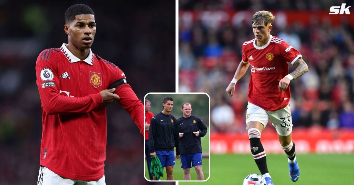 Cristiano Ronaldo and Rooney named as Manchester United duo Marcus ...